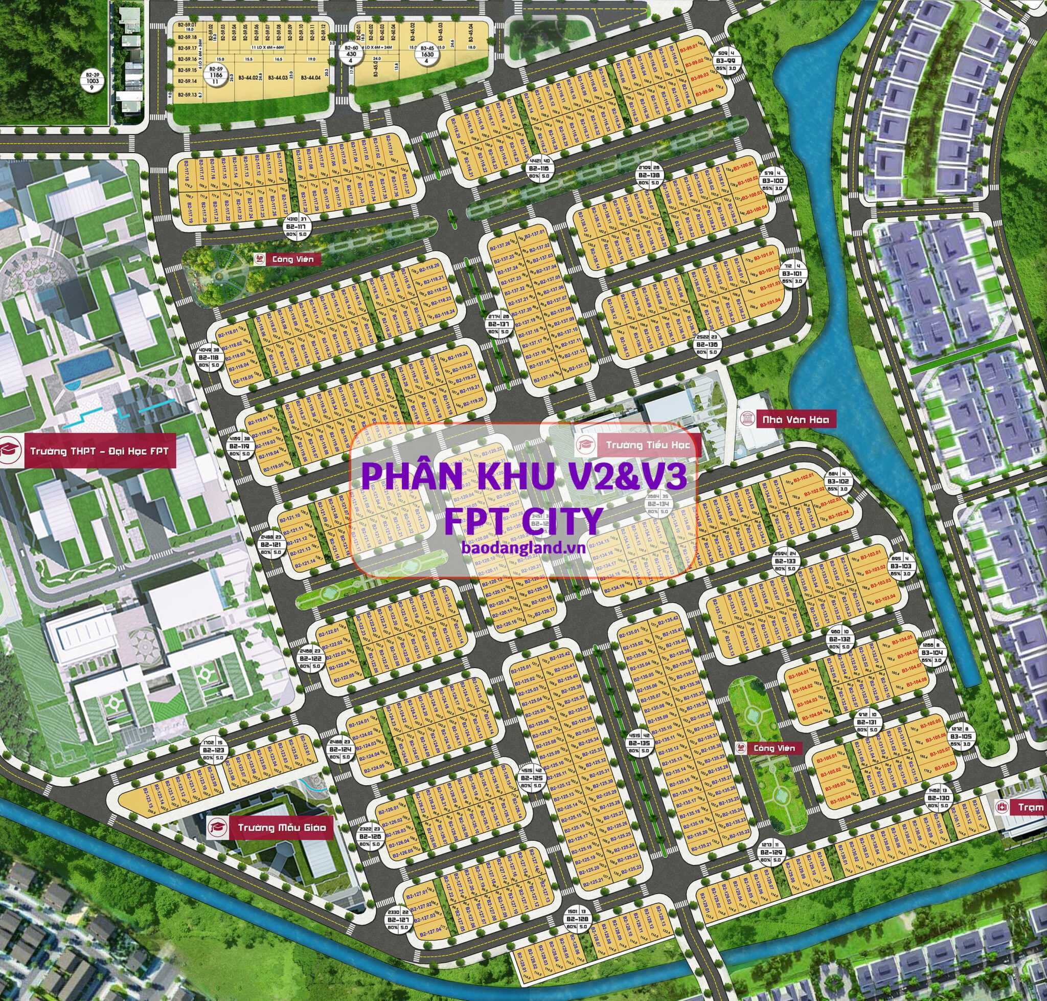 FPT City Đà Nẵng - Đầy Đủ Thông Tin Bảng Giá - Bảo Đăng Land