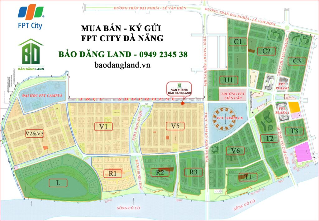 FPT City Đà Nẵng - Đầy Đủ Thông Tin Bảng Giá - Bảo Đăng Land